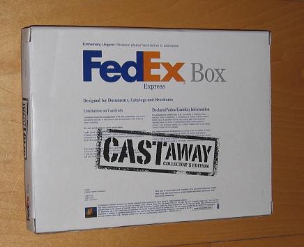 CAST AWAY COLLECTOR'S EDITION ( 2DVDs in Fedex express )