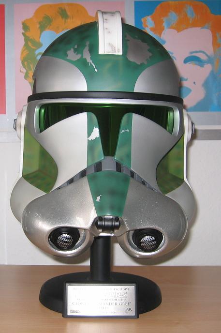 STAR WARS - Clone Commander Gree Helmet
